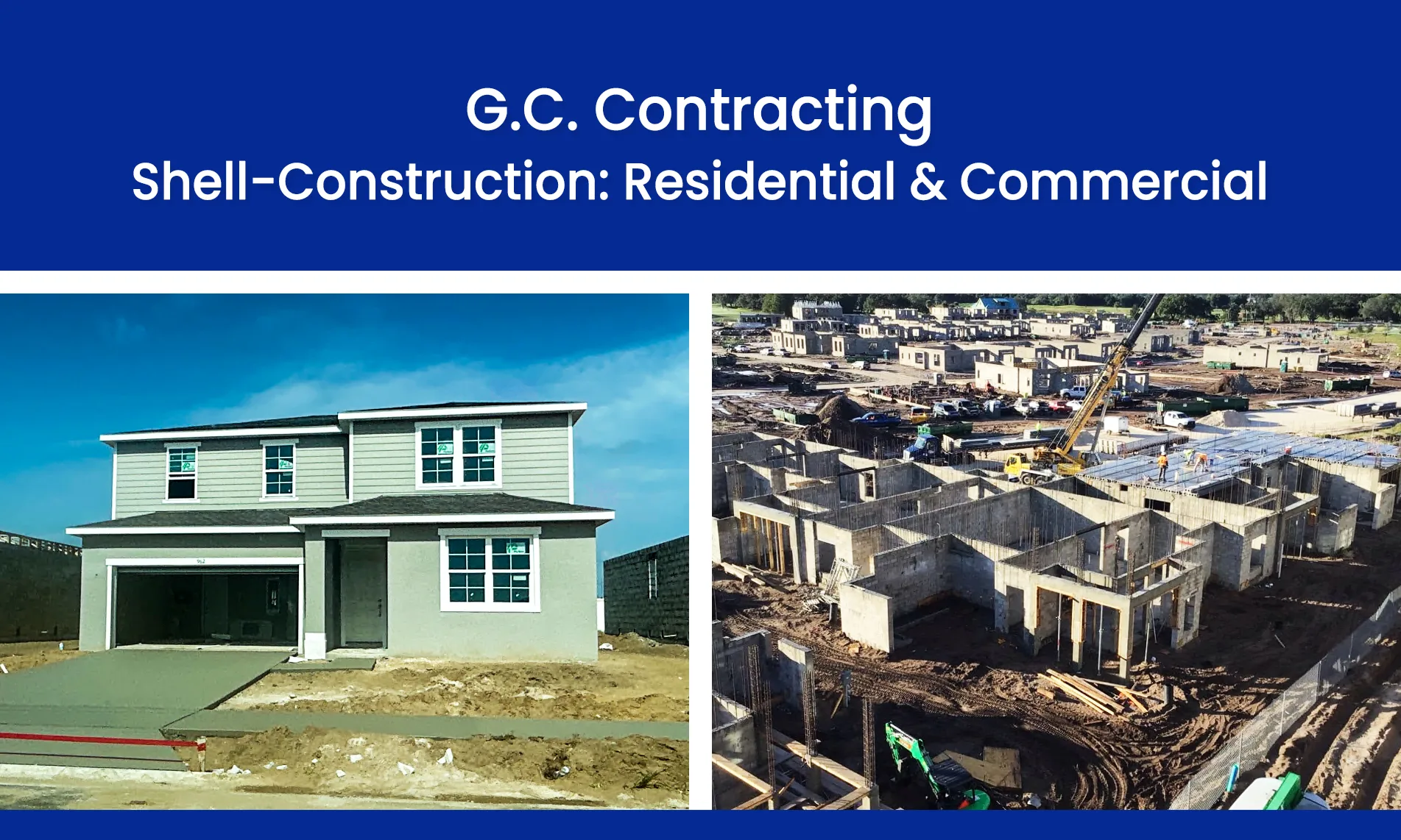 Reliable Shell Construction Services In Florida - 20+ Years Trusted